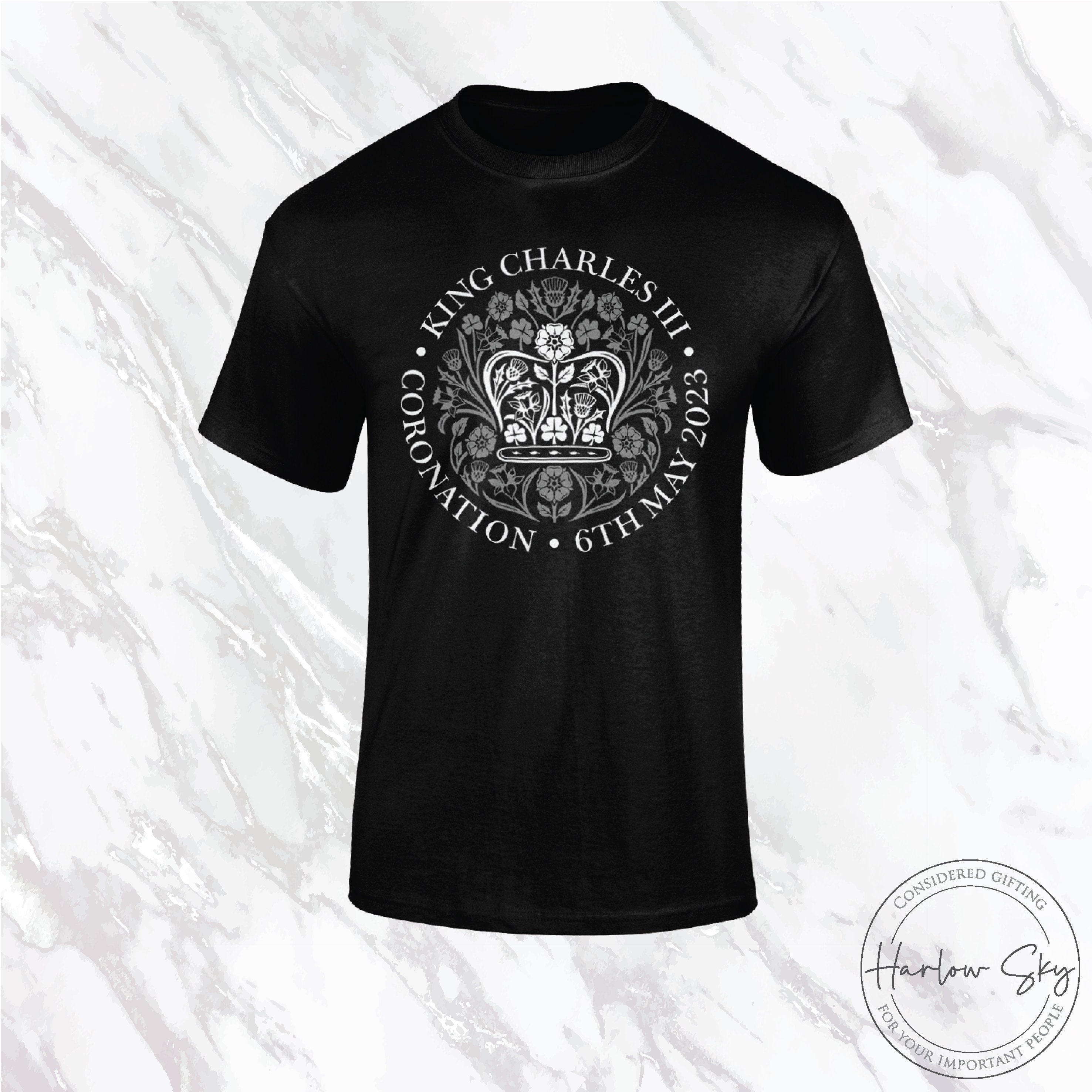 King Charles III Coronation Souvenier Unisex T-shirt With - Etsy