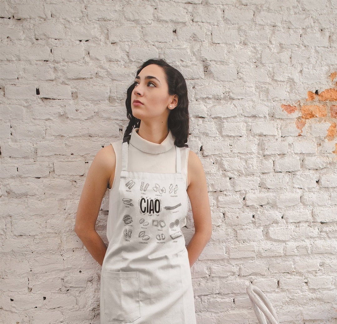 Pasta Apron Italian Cook Apron Woman Apron Apron Cooking Gift Cooking ...
