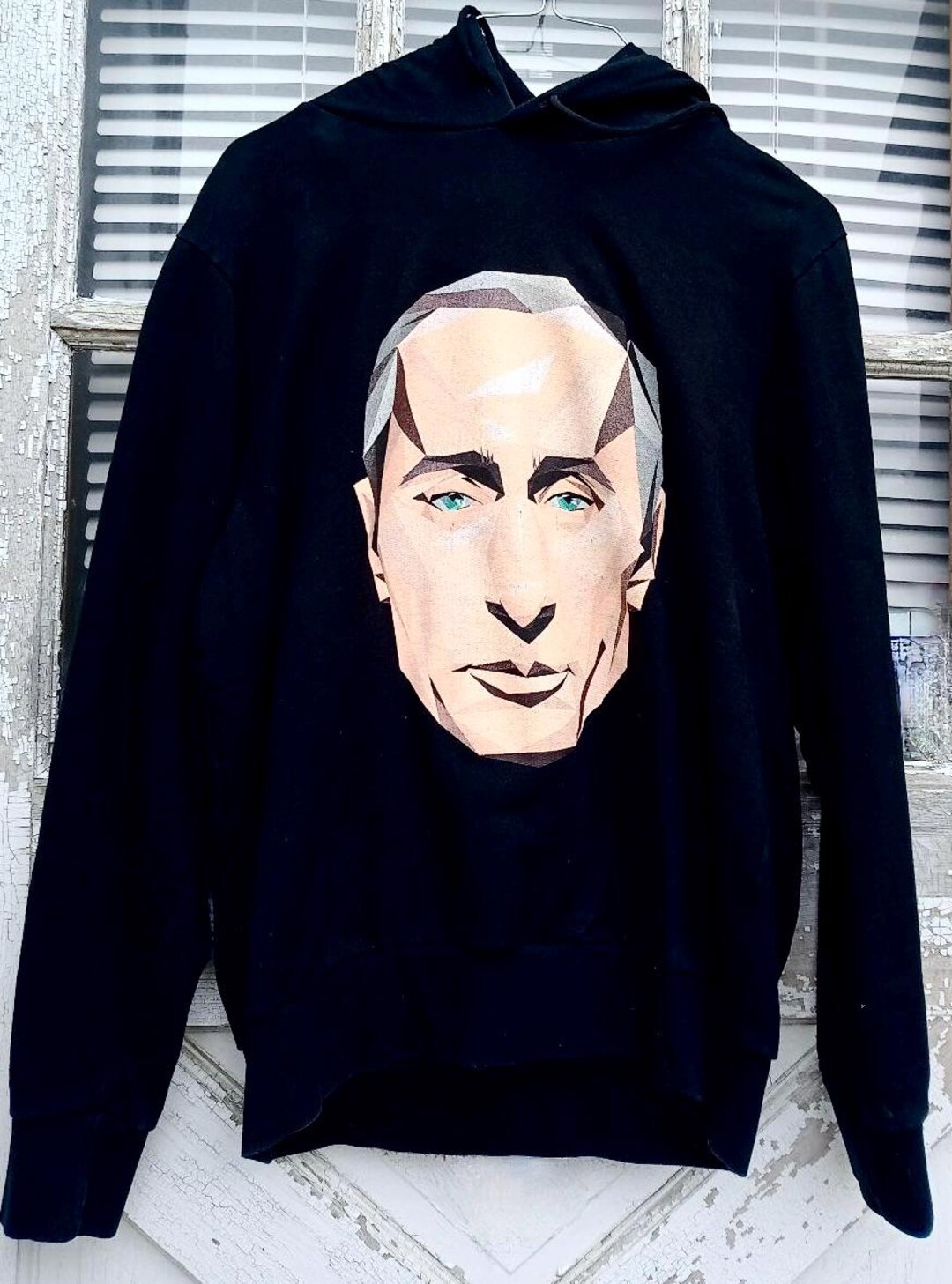 VLADIMIR PUTIN Black Star Russia Streetwear Pullover Black Hoodie Mens ...
