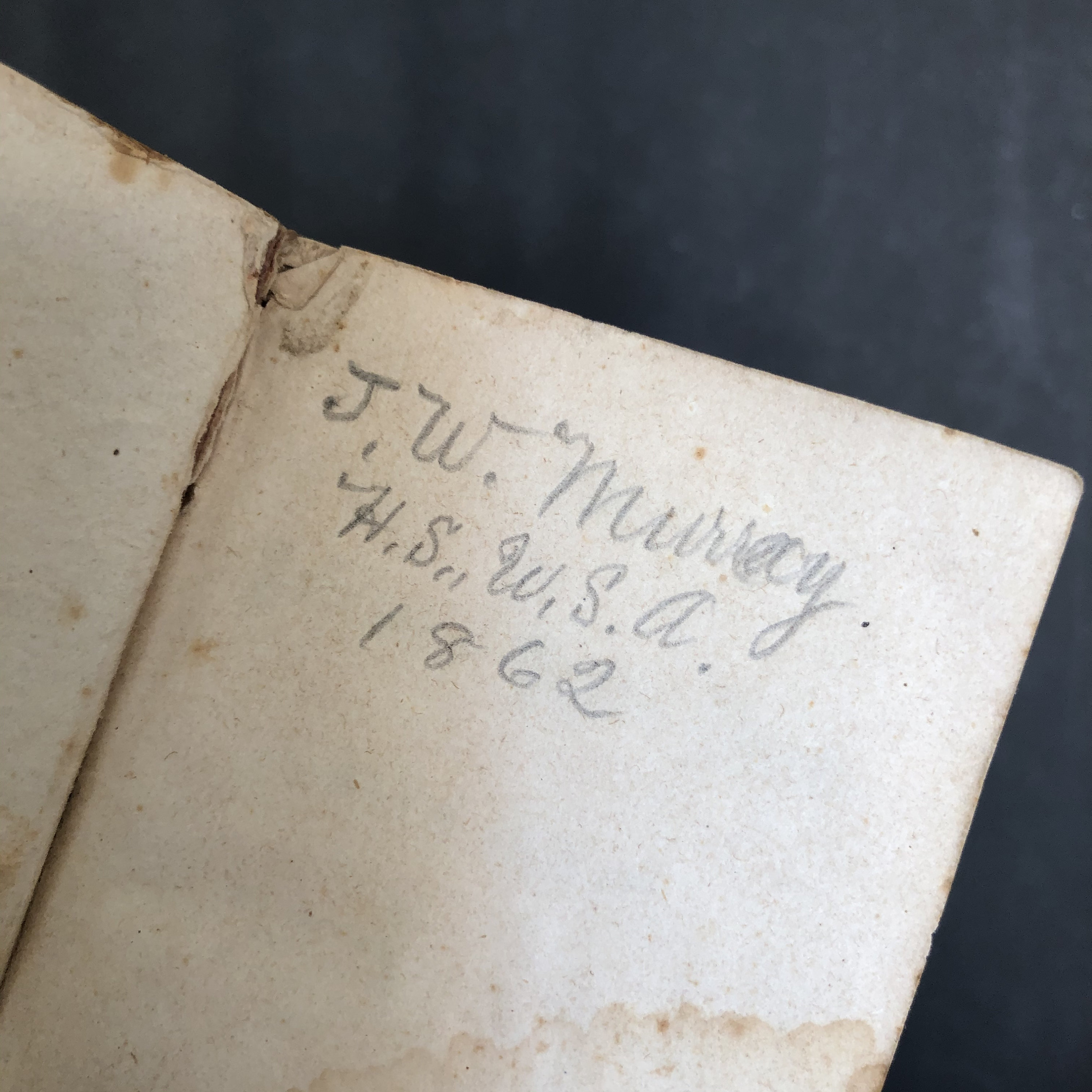 Vintage Civil War Soldier's Hymn-book - Etsy