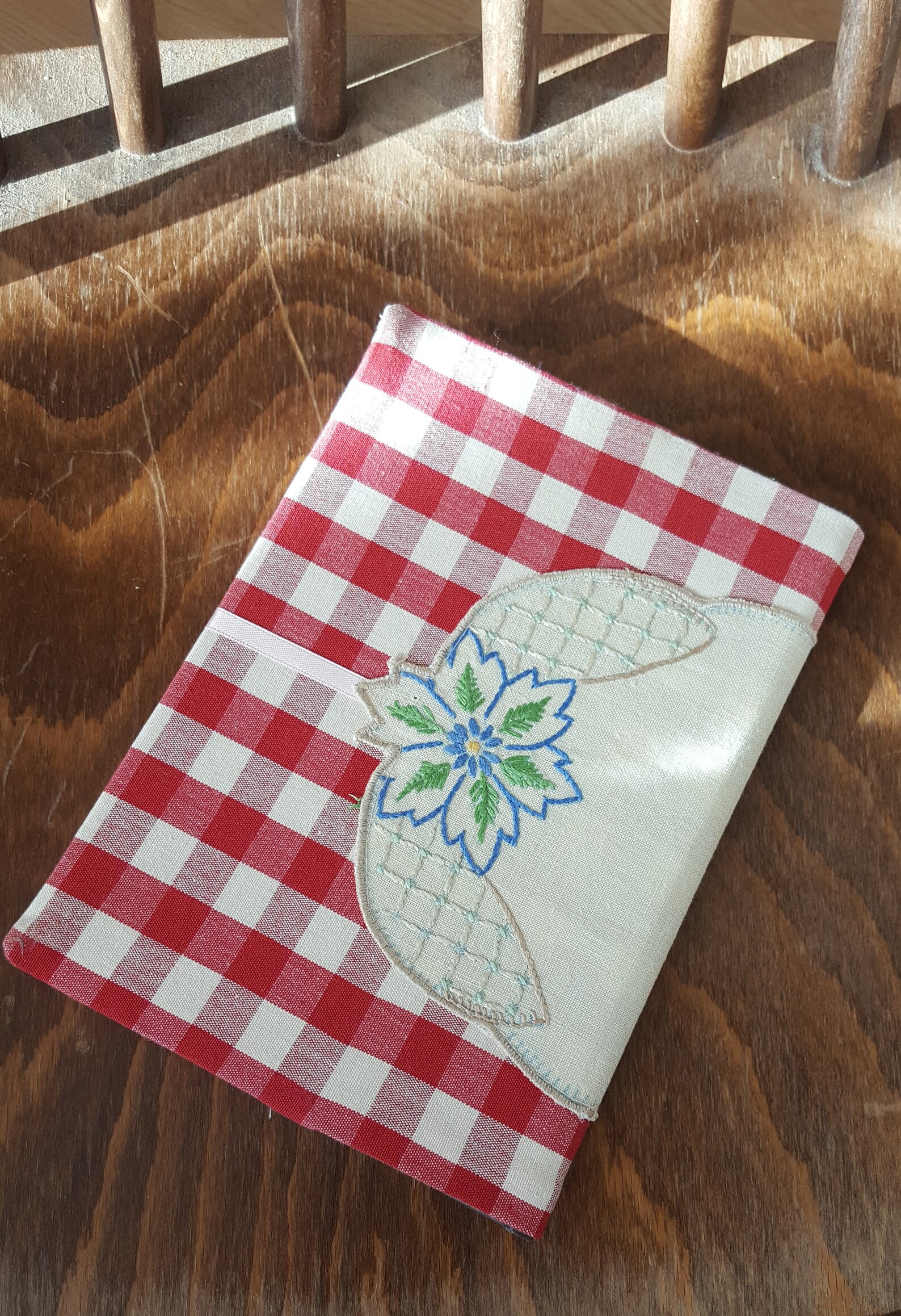 Unique Handmade Removable Book Cover With Vintage Fabrics - Etsy