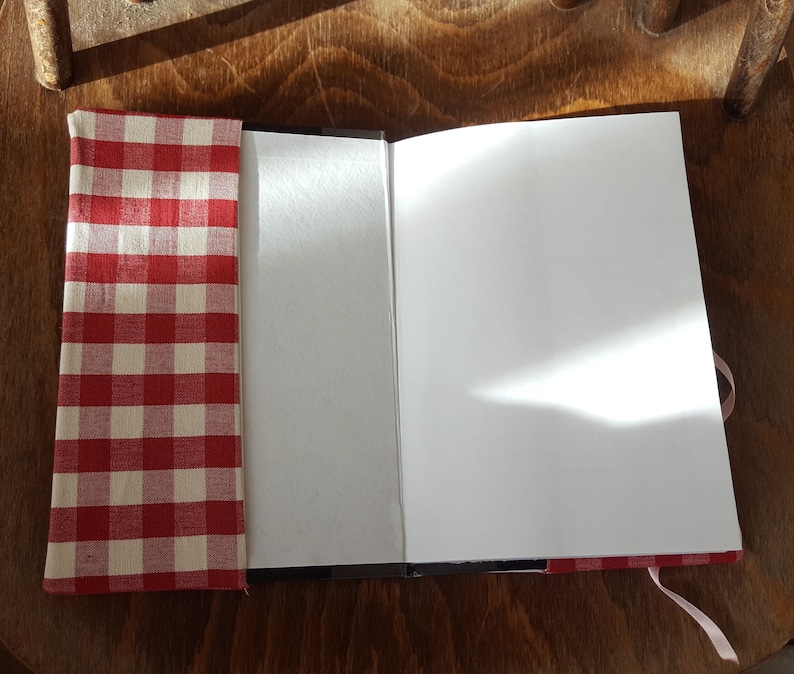 Unique Handmade Removable Book Cover With Vintage Fabrics - Etsy