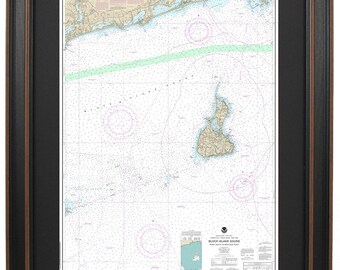 POINT JUDITH, Rhode Island Nautical Chart by NOAA 2014 - Etsy