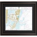 Framed Nautical Chart Charleston Light to Cape Canaveral NOAA 11480 ...