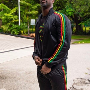Rasta/jamaica Tracksuit - Etsy
