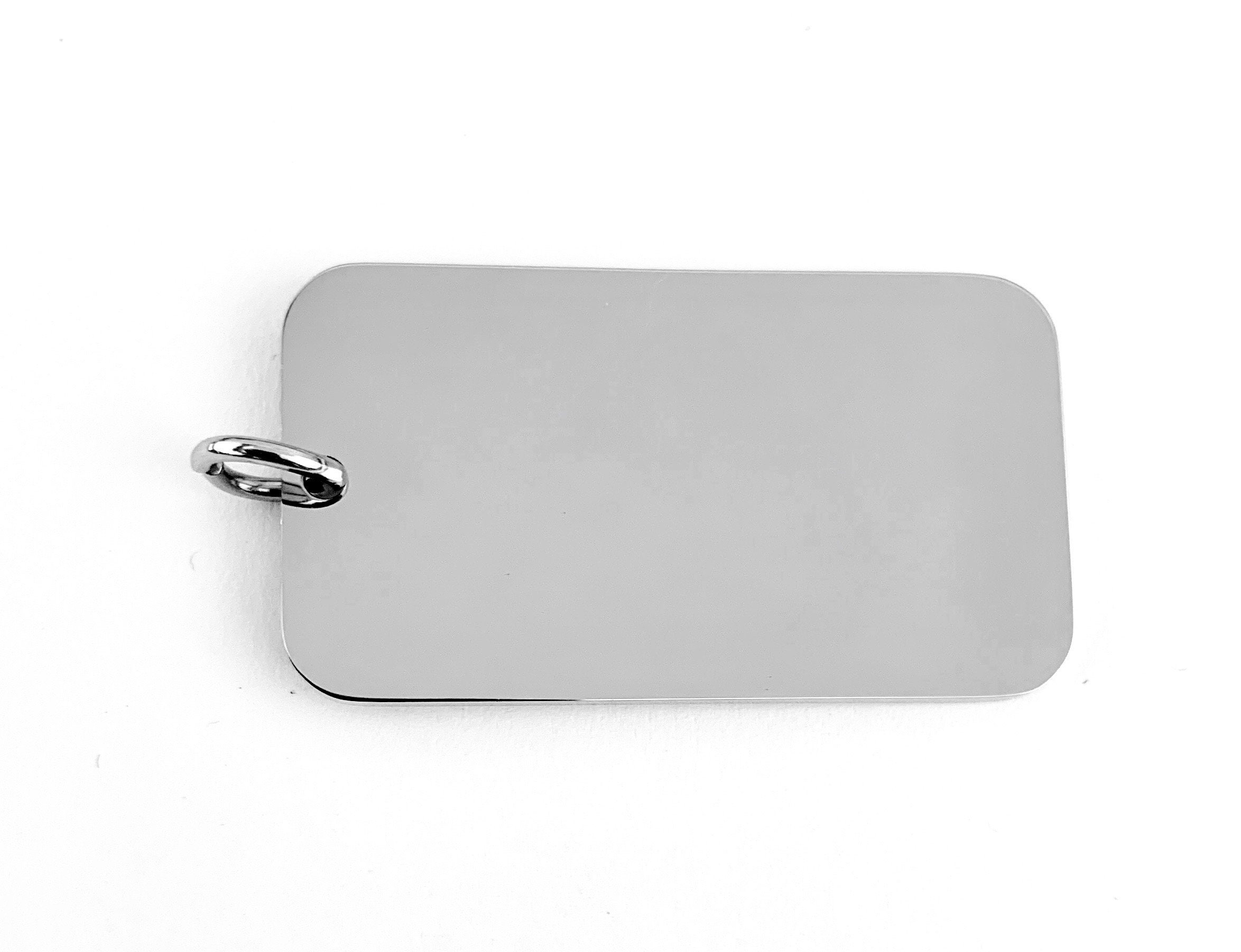 Custom Keychain, Personalized Key Chain Tags, Personal Key Chain, Steel ...