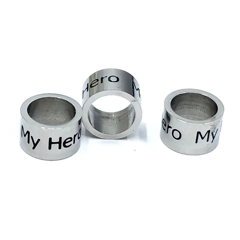 Stainless Steel Rings Nonno Ring Grandpa Ring My Hero Ring - Etsy