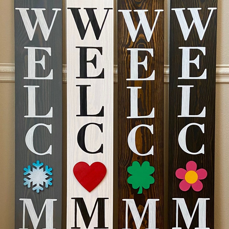Welcome Sign for Front Door - Etsy