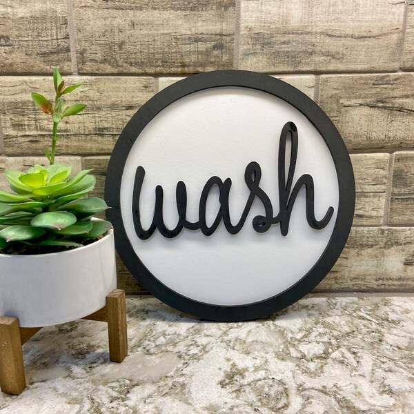 Small Bathroom Signs - Etsy