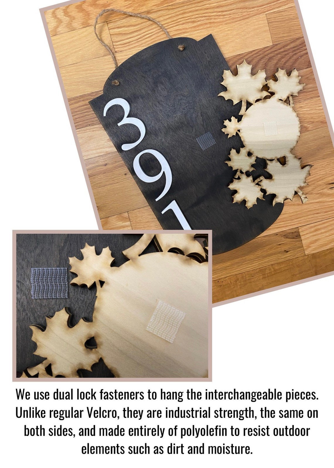 Hello Spring Attachment Piece for Interchangeable Address Plaque ...