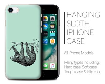 Sloth iphone case | Etsy