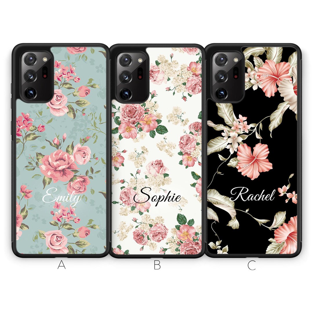 Personalised Note 20 Case Custom Note 20 Ultra Case Floral Flower ...