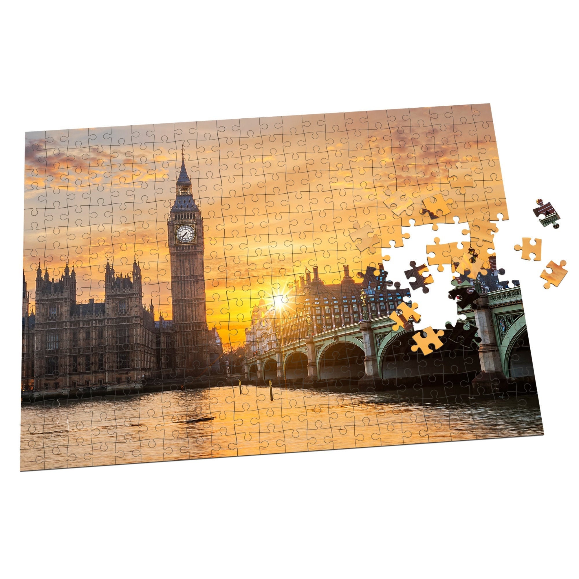 Hasbro Big Ben 1000 Piece Puzzle Malta New - pakurangaliquorspot.co.nz