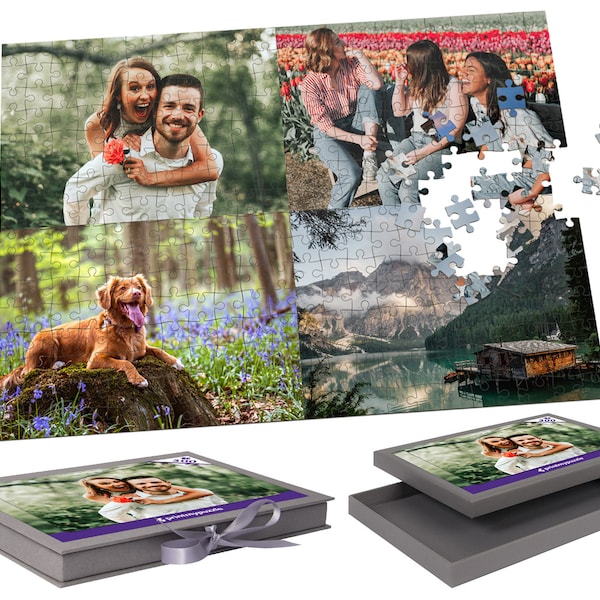 Custom Puzzle Photo Collage - Etsy
