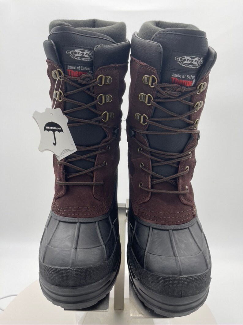 Tall 11" Waterproof Men's Removeable Liner Snow Boots - Etsy