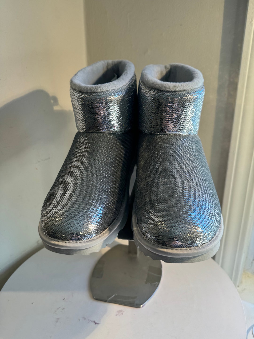 Ugg Classic Mini Mirror Ball Bootie NEW Size 6 - Etsy