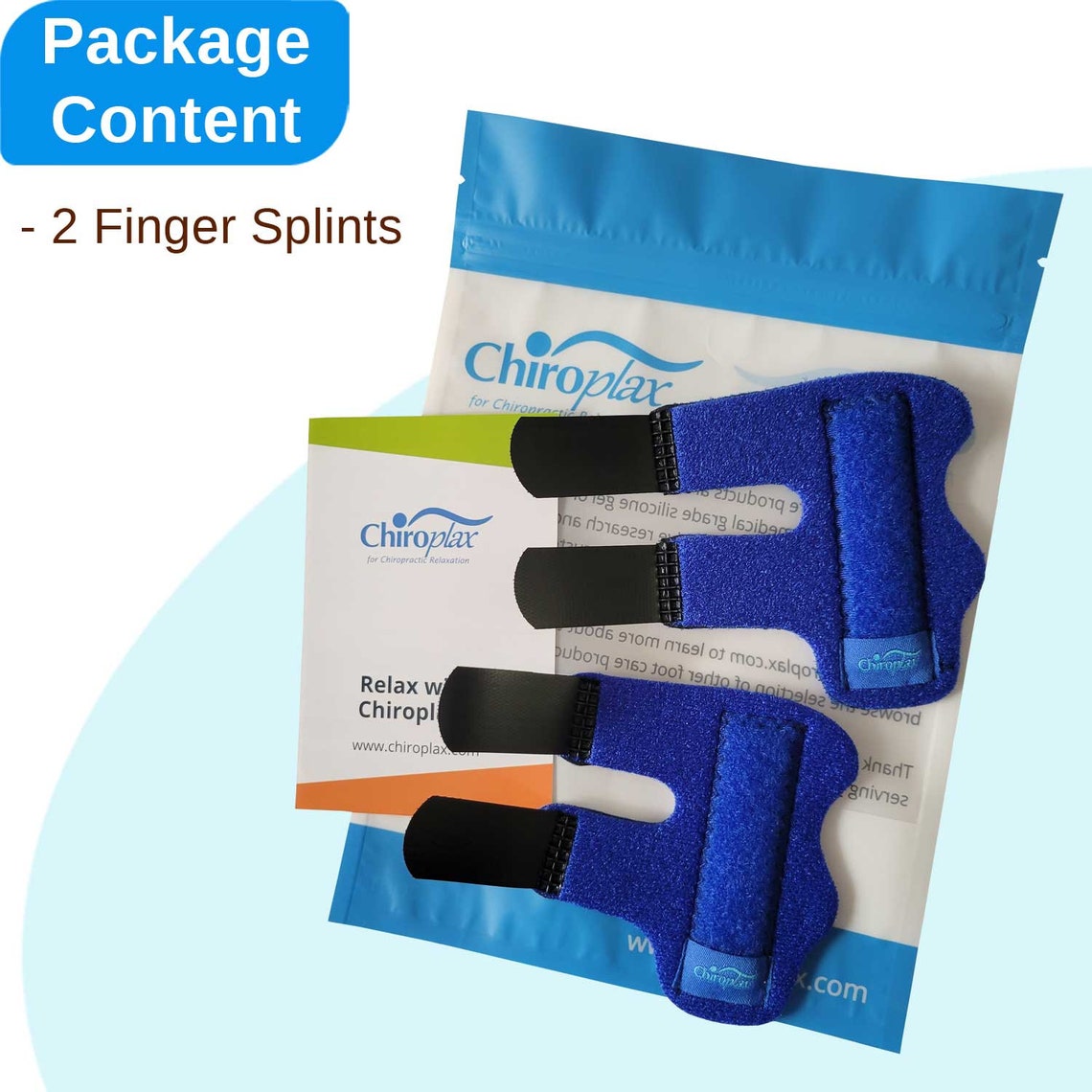 Chiroplax Trigger Finger Splints Wraps Support Brace Broken | Etsy