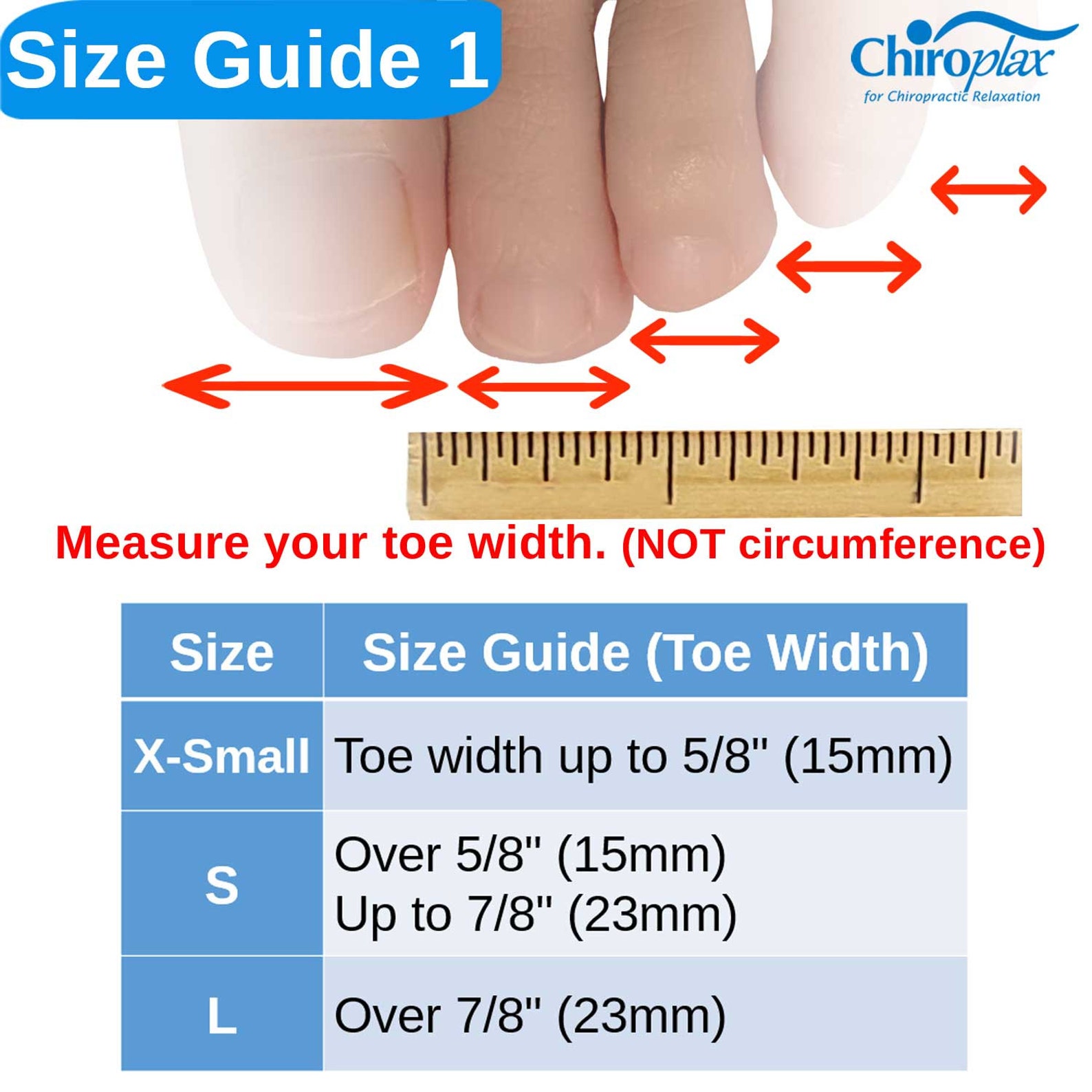 Chiroplax Gel Toe Cap Toe Sleeve Protector Cushions Pads Guard ...