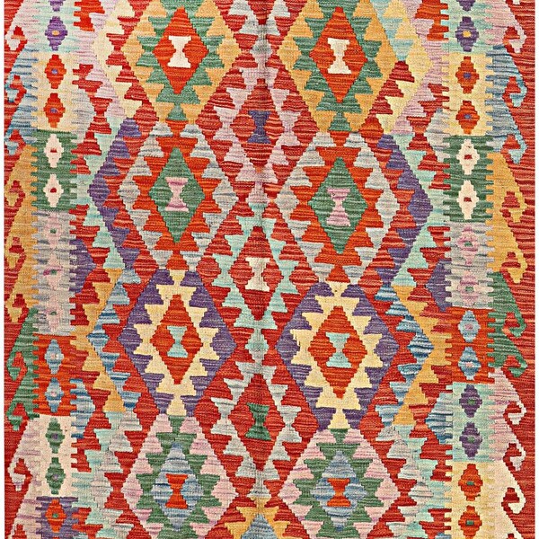 Afghan Kilim Rug - Etsy