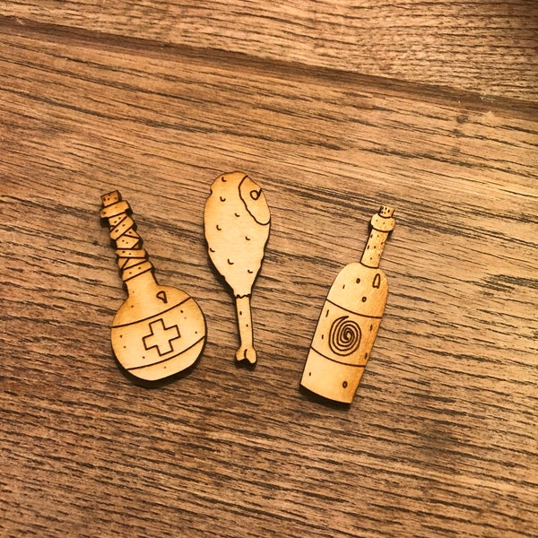 Laser Cut Wood Tokens - Etsy