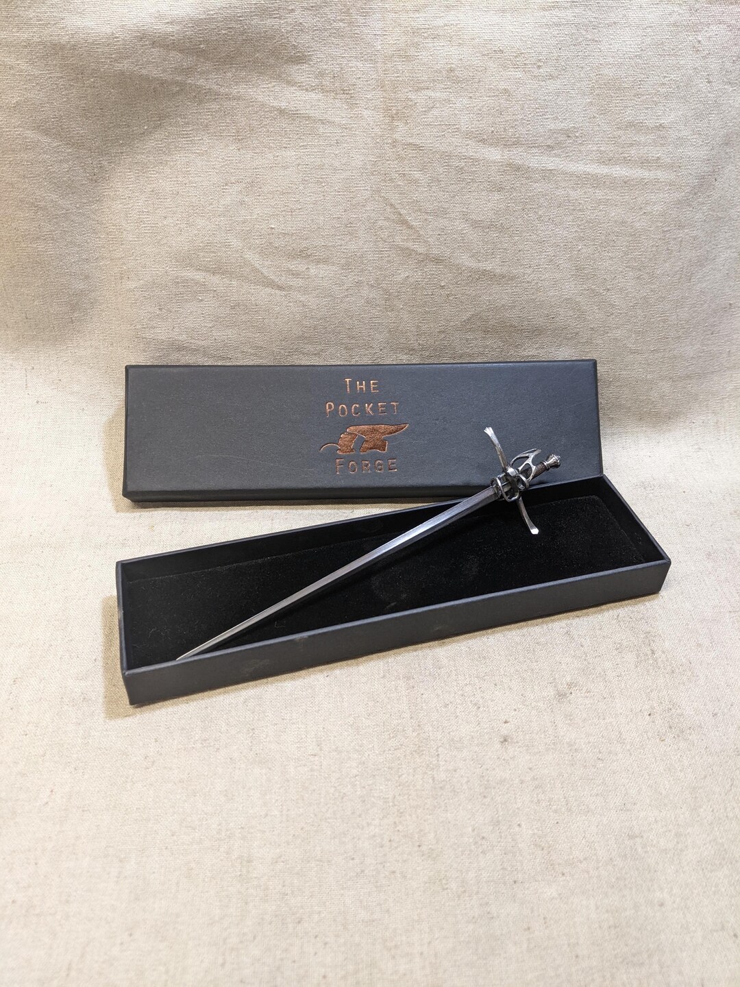 1/6 Scale Miniature Rapier (hand Forged Steel Tiny Sword) Collectors ...