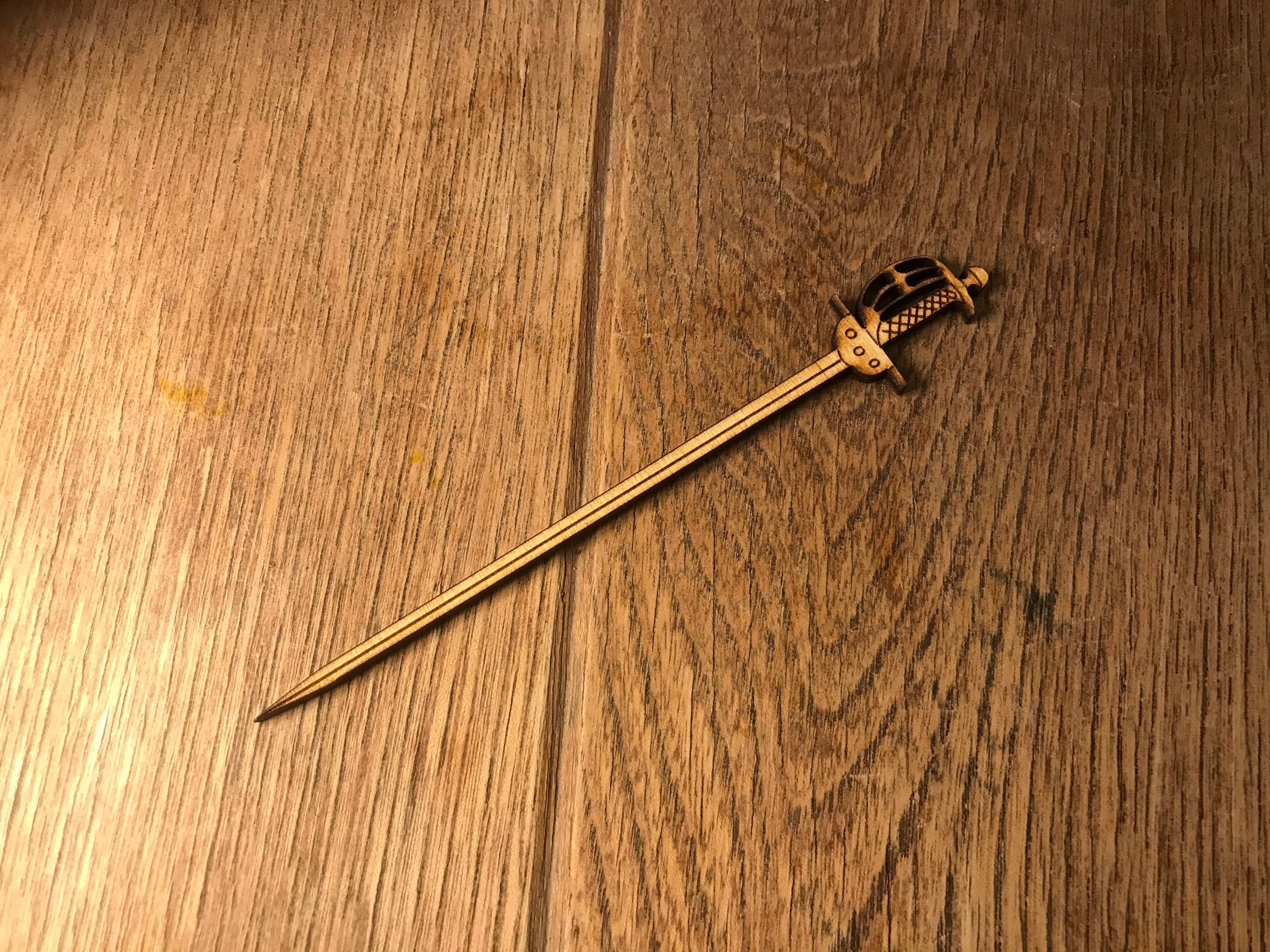 Woodcut Rapier