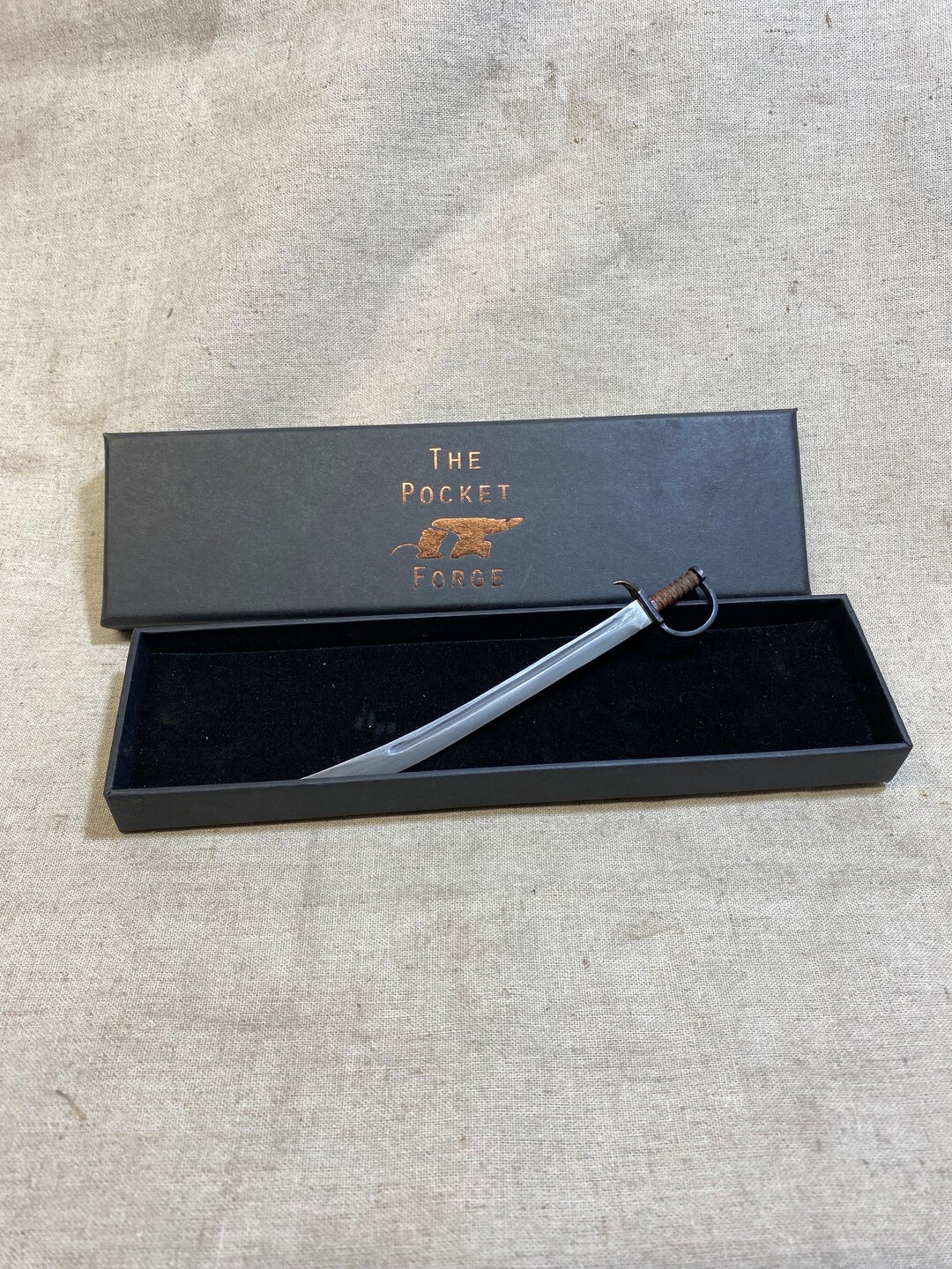 1/6 Scale Miniature Cutlass Naval Sword Pirate hand Forged Steel Tiny ...