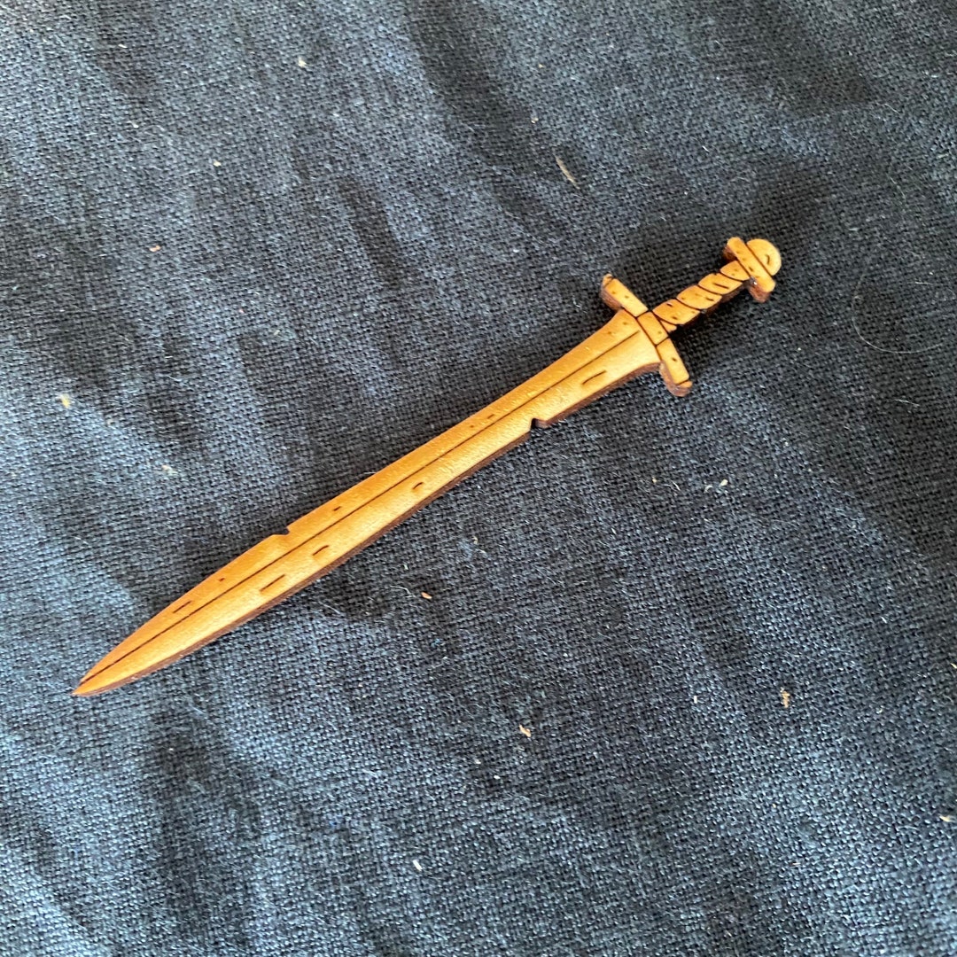 Tiny Short Sword Token laser Cut Wood DND Miniature Geek - Etsy Australia