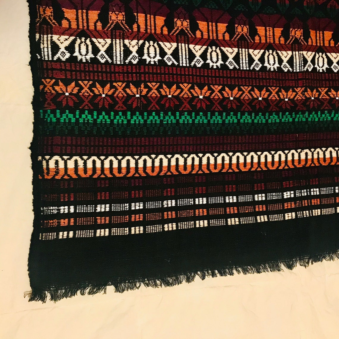 Guatemalan Weaving Mayan Weaving Indigenous Art Textile - Etsy Australia