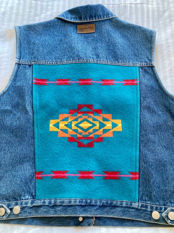 Pendleton Denim vest - Gem