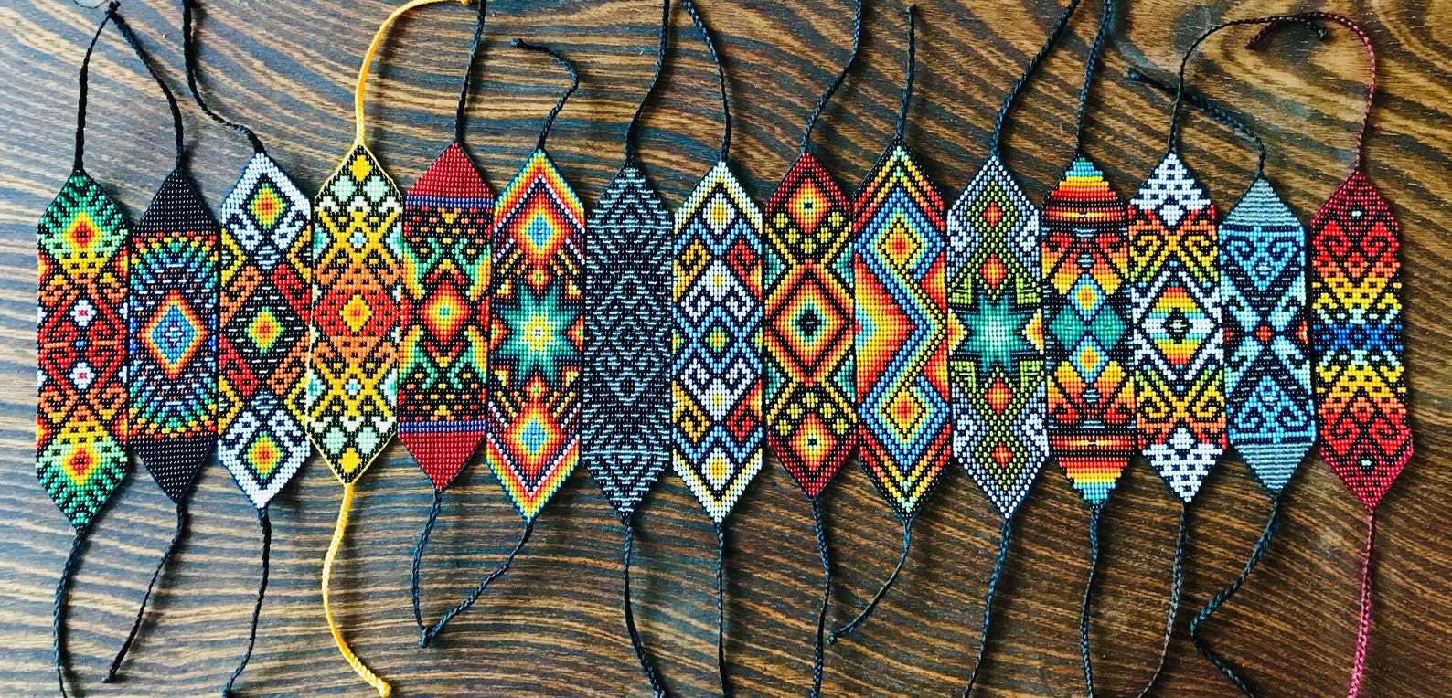 Embera Braceletindigenous Beadwork Hand Made Sacred - Etsy