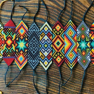 Embera Braceletindigenous Beadwork, Hand Made Sacred Jewelry, One of ...