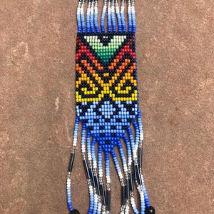 Embera Braceletindigenous Beadwork, Hand Made Sacred Jewelry, One of ...