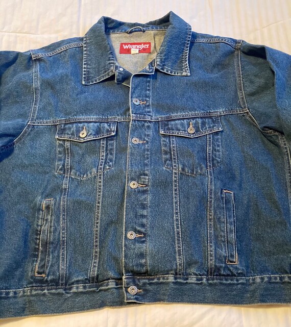 Wrangler Denim Jacket>Men's XXL, Native Style Jacket,… - Gem