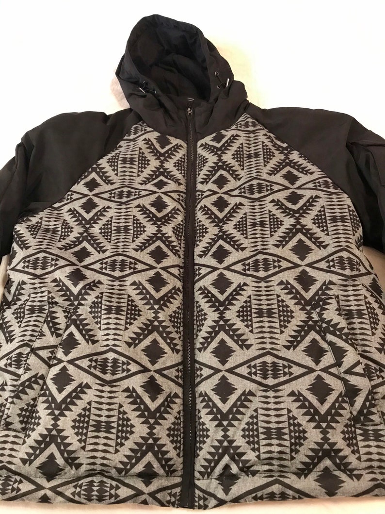 Pendleton Jacket Mens Medium Down Jacket Native Style | Etsy