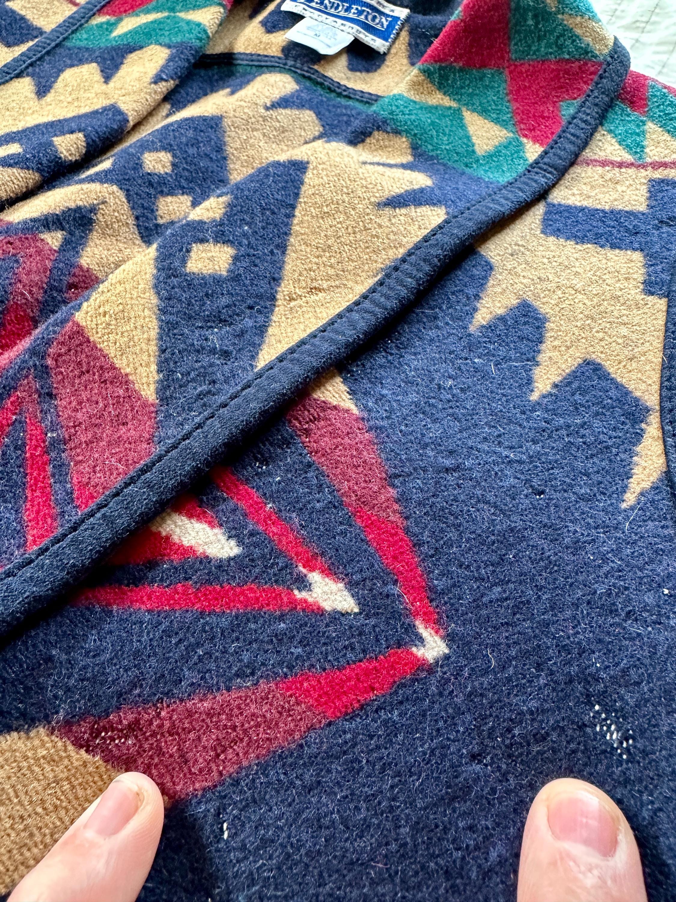 Pendleton Wool Vest> Women’s Medium, Southwestern Vest, Native Style ...