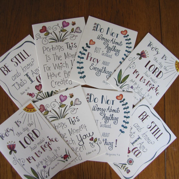 Christian Note Cards - Etsy