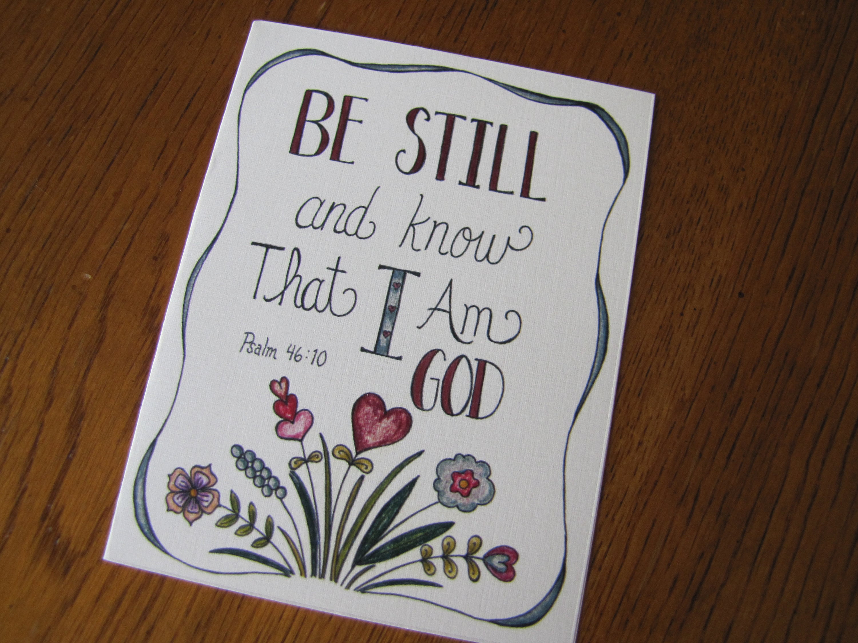 Religious Note Cards-8-hand-designed&lettered-religious Note - Etsy