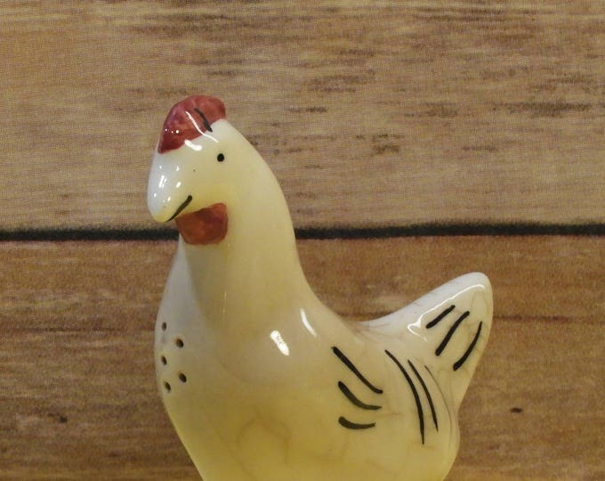 Vintage Rooster Shaker 1 Salt or Pepper Shaker Ceramic - Etsy