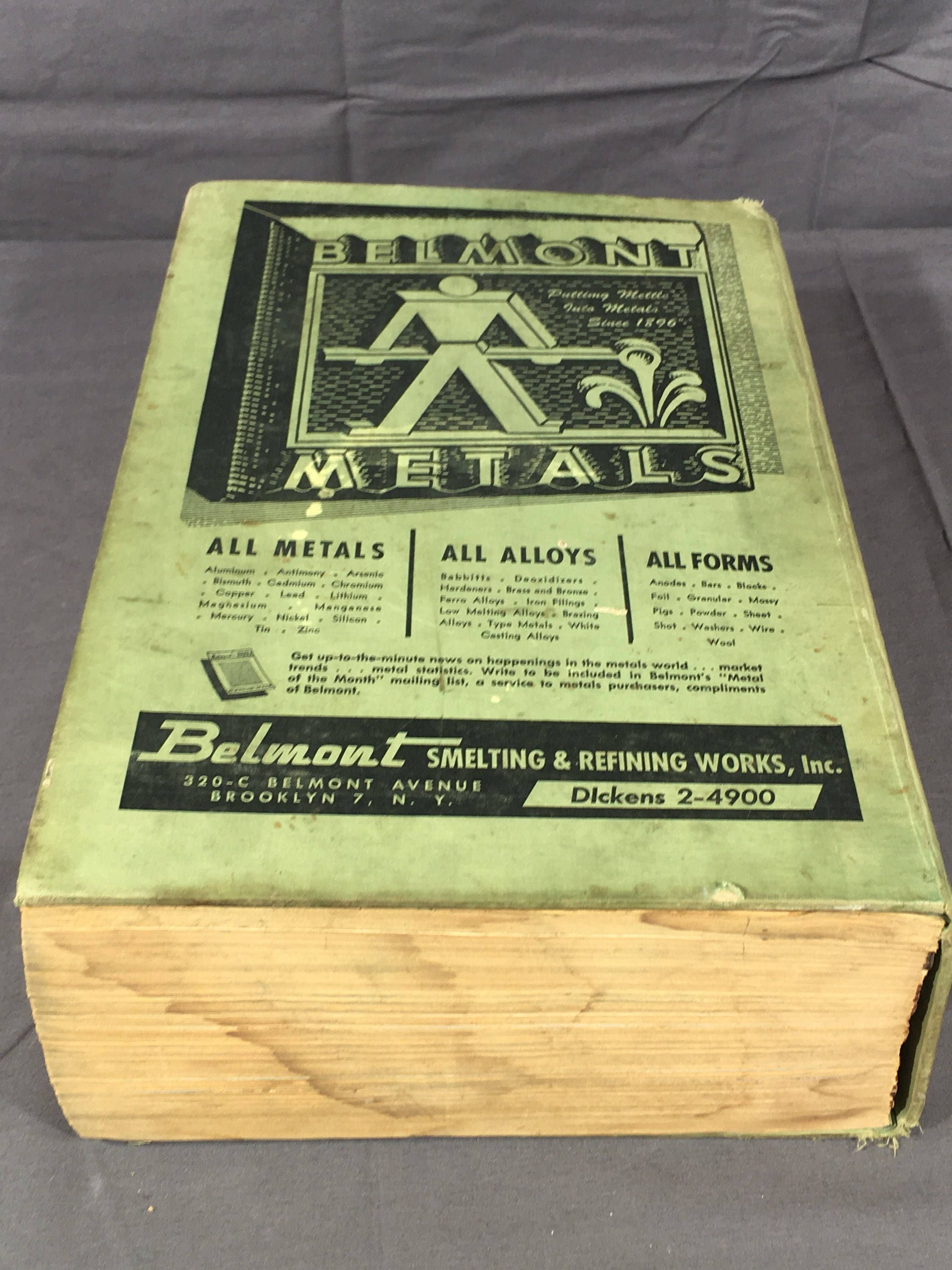 Vintage Thomas Register Book, 1962 Volume I American Manufacturers ...