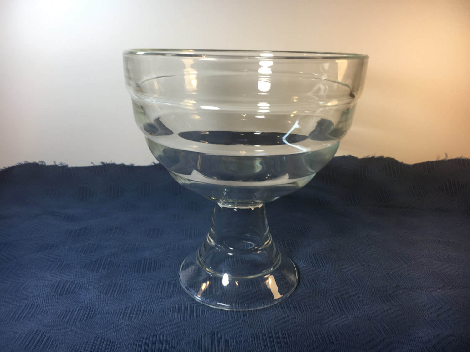 Vintage Wedding Trifle Occasion Dessert Salad Bowl, 8 Glass Trifle Bowl ...