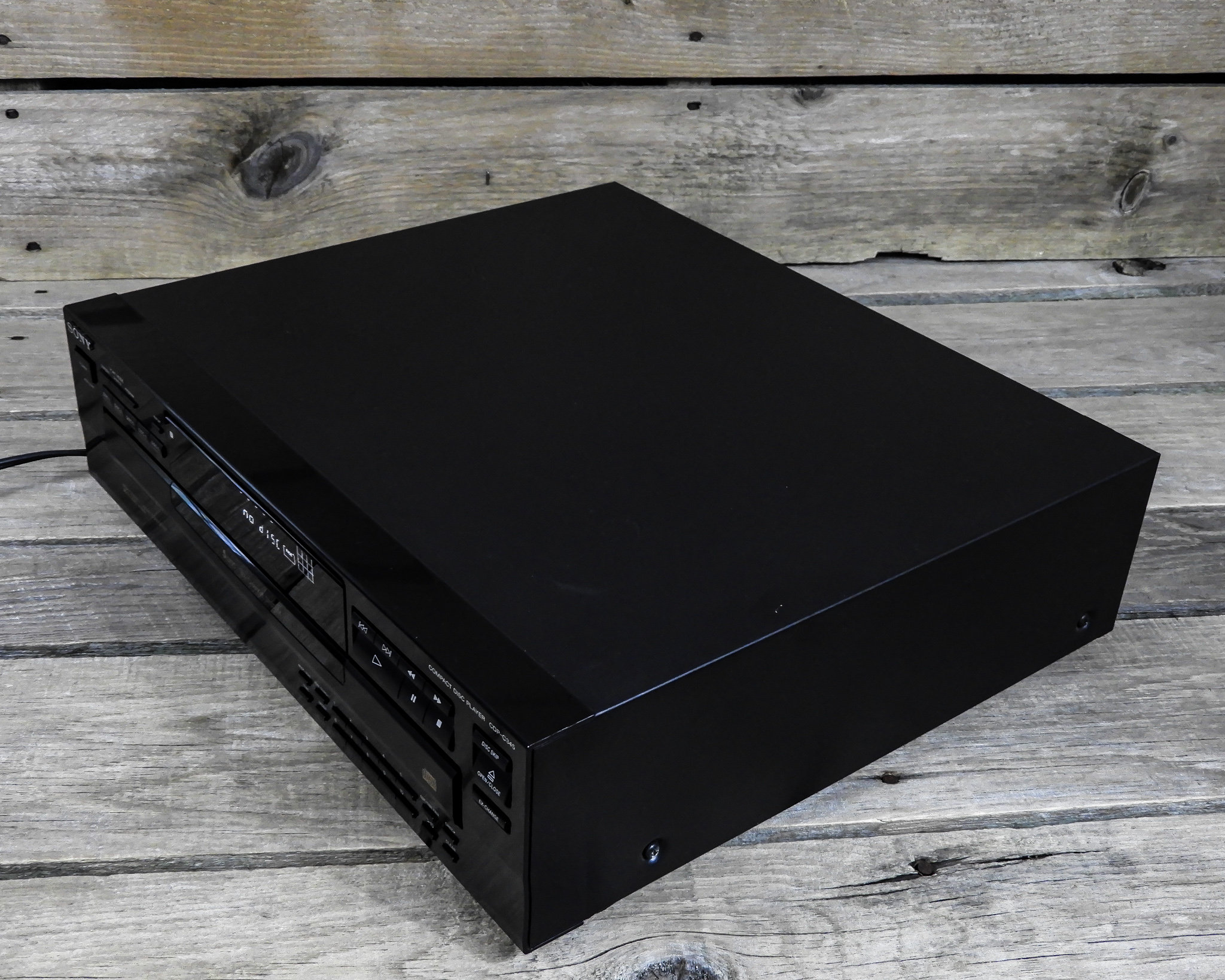 Vintage Sony Player, 5 Disc Changer, 1994 Japan, CDP-C345 Digital, High ...