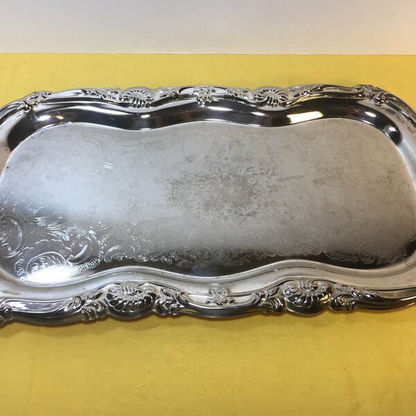 Silver Platter - Etsy