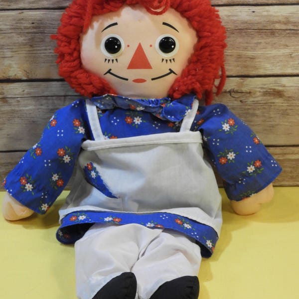 Raggedy Ann Doll - Etsy