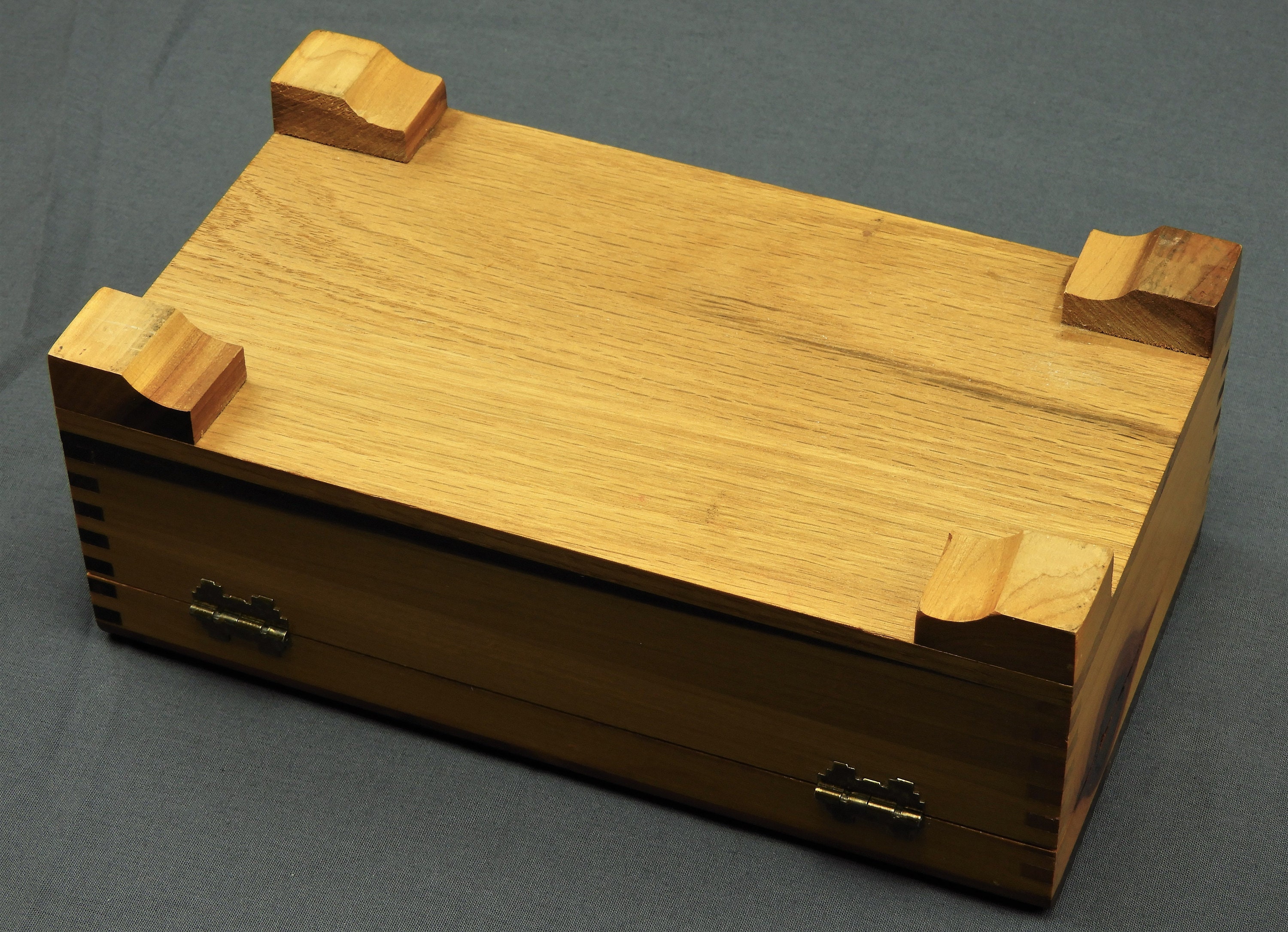 Vintage Cedar Keepsake Box, Wooden Jewelry Storage, Copper Gold Color ... Vintage Cedar Keepsake Box, Wooden Jewelry Storage, Copper Gold Color ...