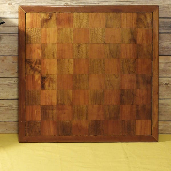 Wooden Checkerboard - Etsy