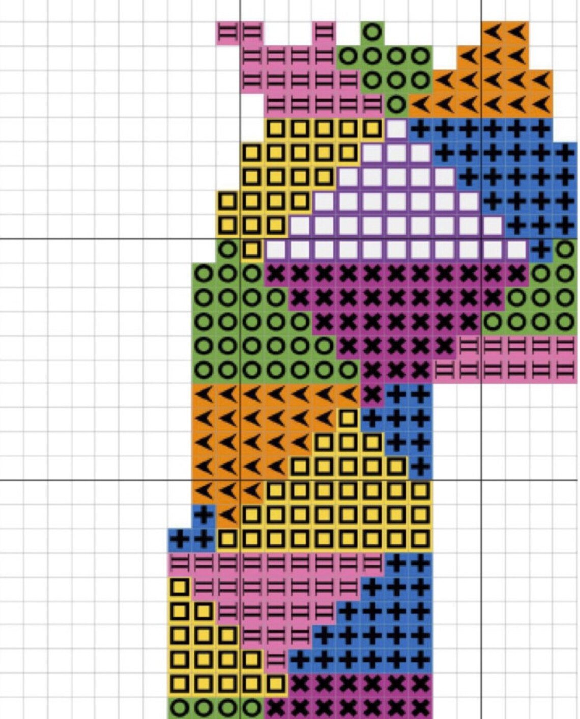 BOGO Free, Cross Stitch Pattern Giraffe, Counted Cross Stitch ...