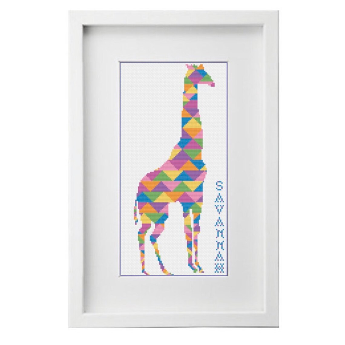 BOGO Free, Cross Stitch Pattern Giraffe, Counted Cross Stitch ...