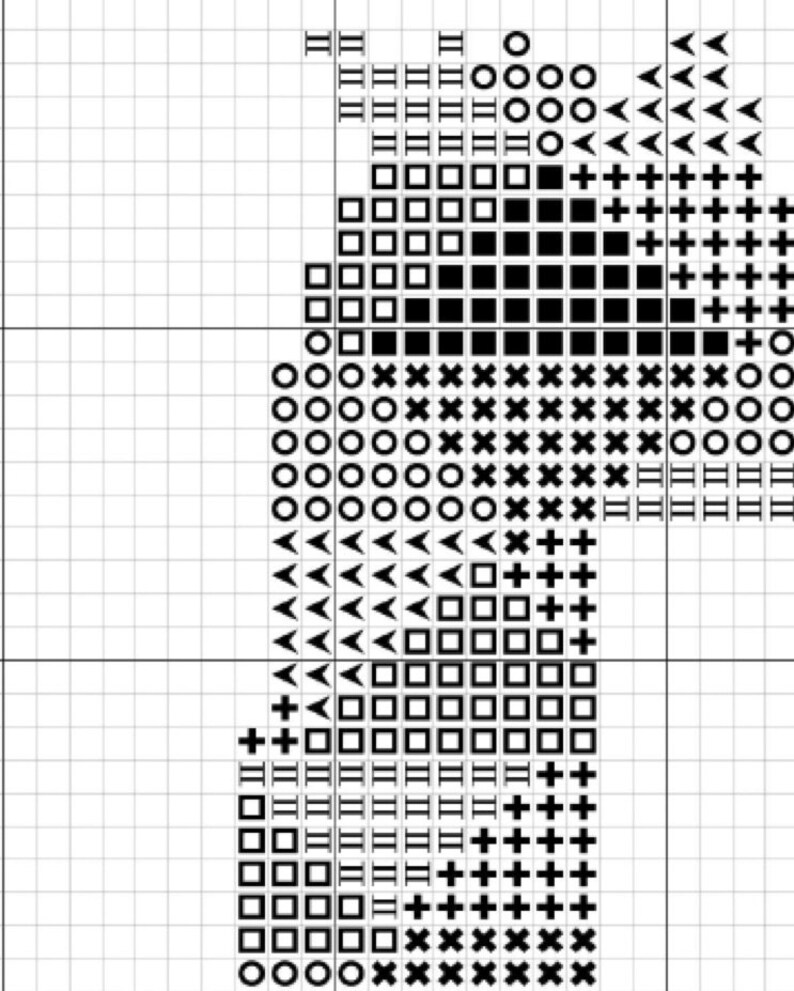 BOGO Free, Cross Stitch Pattern Giraffe, Counted Cross Stitch ...