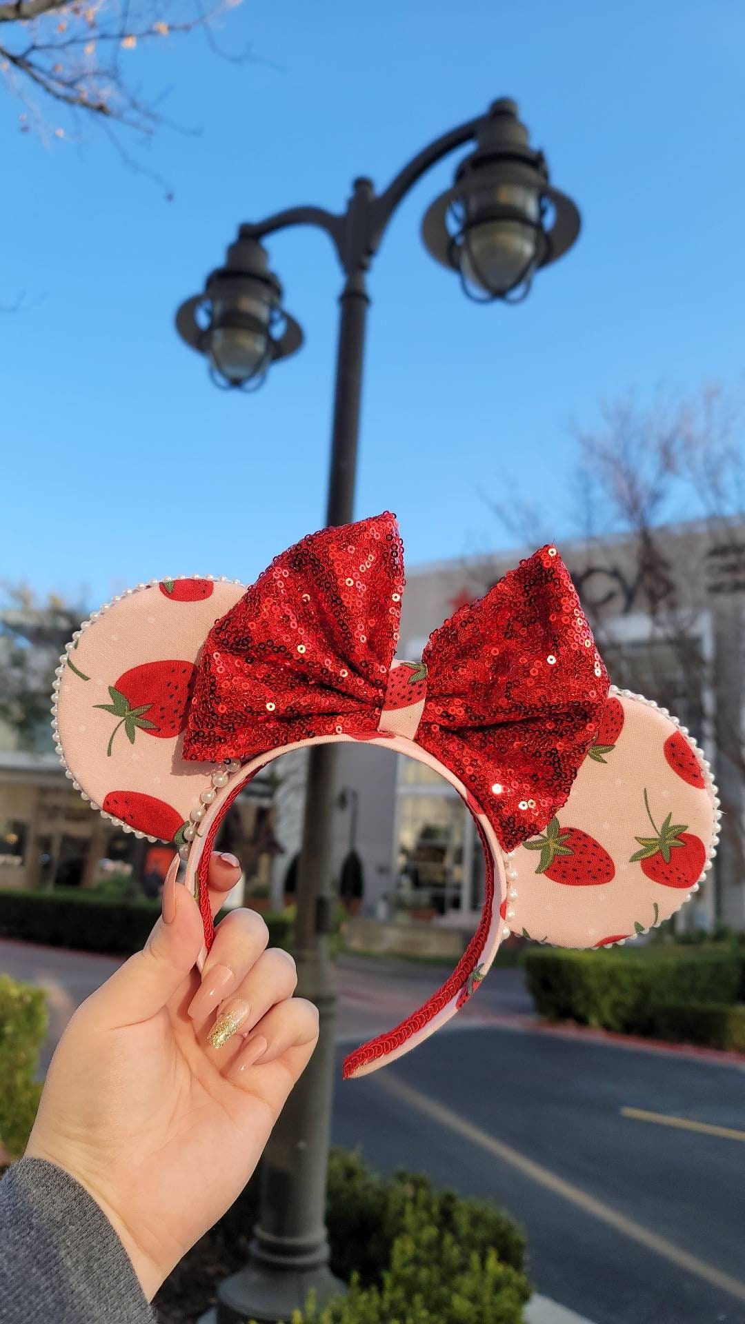 Strawberry Ears - Etsy